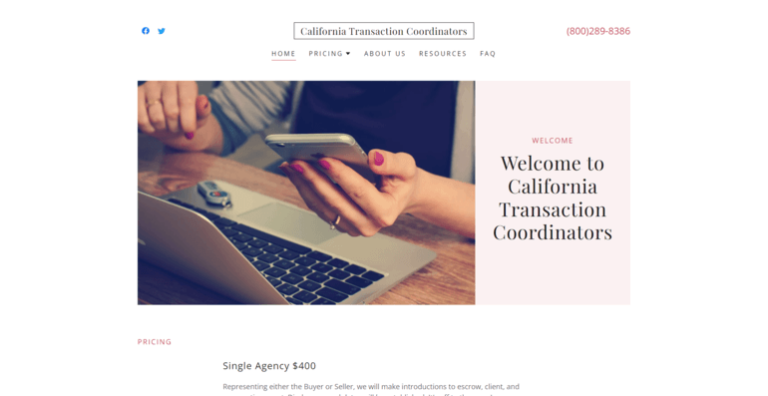 Best California Real Estate Transaction Coordinator Services (Top 6)